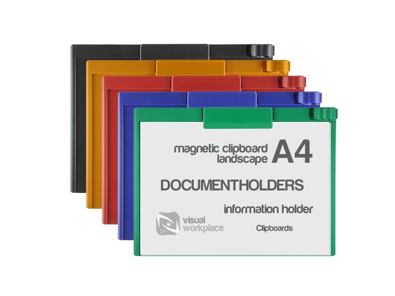 Magnetic clipboard A4 - landscape - TnP Visual Workplace