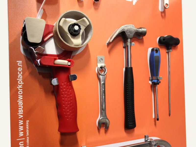 Tool clip 13mm - TnP Visual Workplace