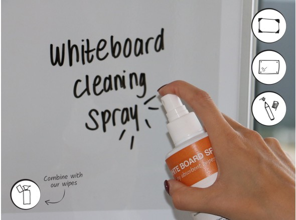 Whiteboard cleaning spray - TnP Visual Workplace