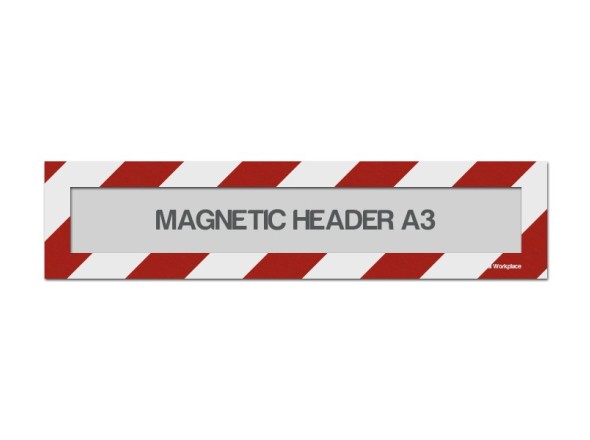 Magnetic window A3 headers (mixed colours) - TnP Visual Workplace