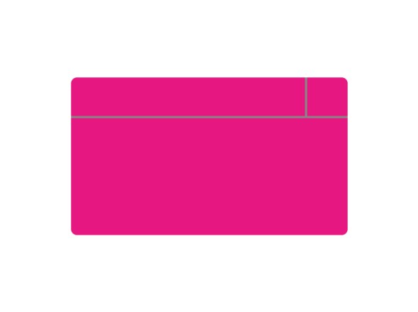 Scrum whiteboard magnet - Large (pink) - TnP Visual Workplace